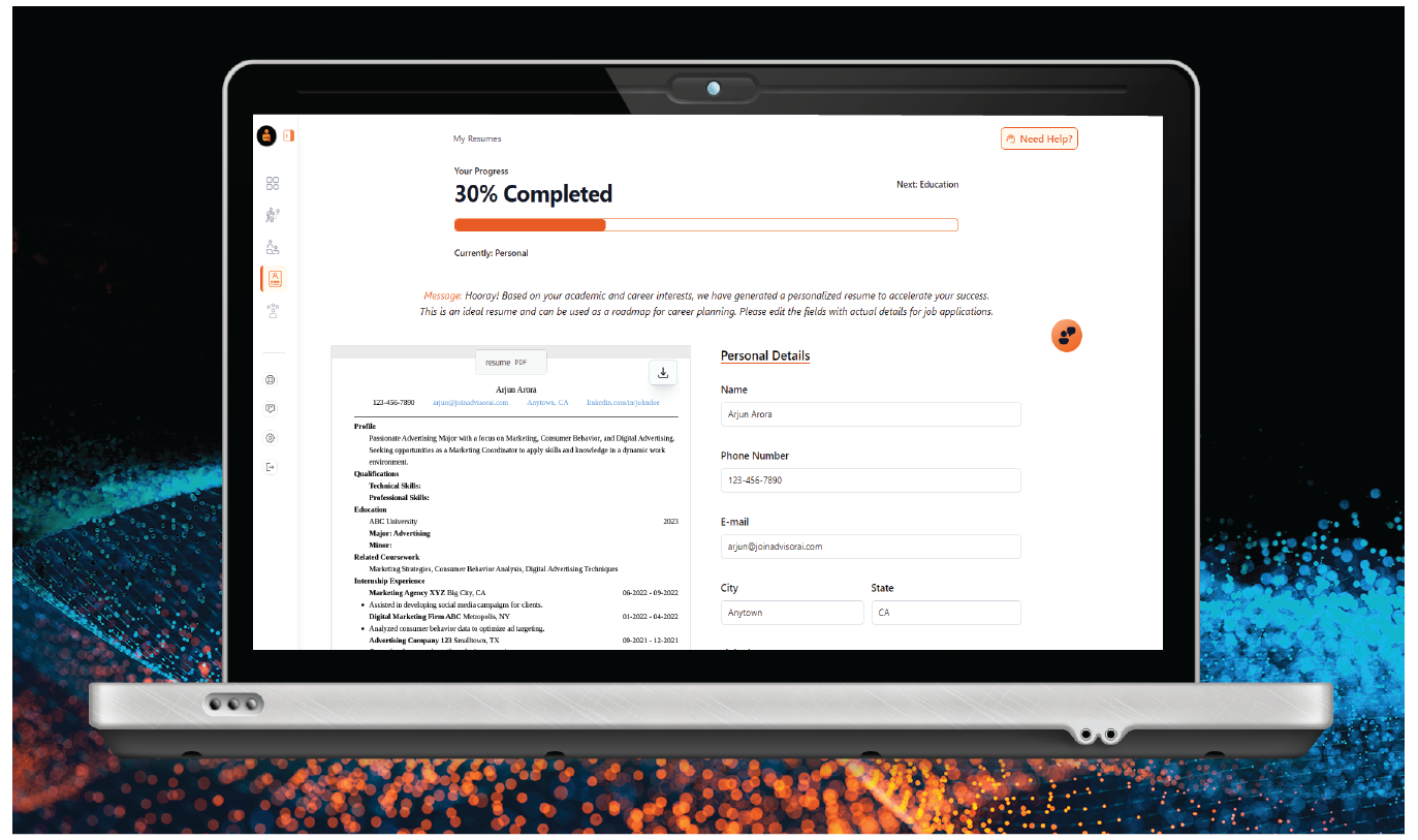 Advisor.AI | End to End, Easy to Use Student Success Platform