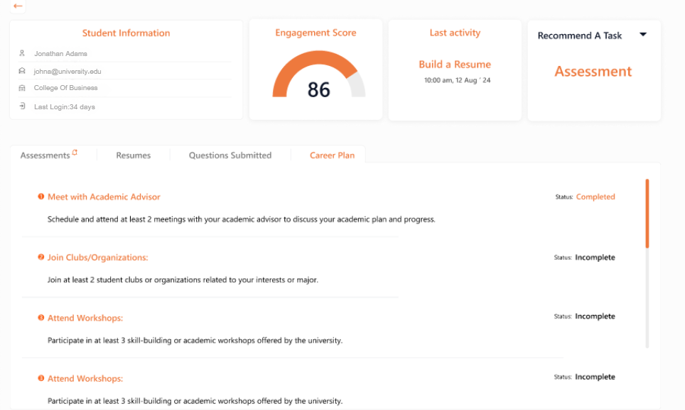 Advisor.AI | AI-Powered Student Success, Advising & Career Services Platform